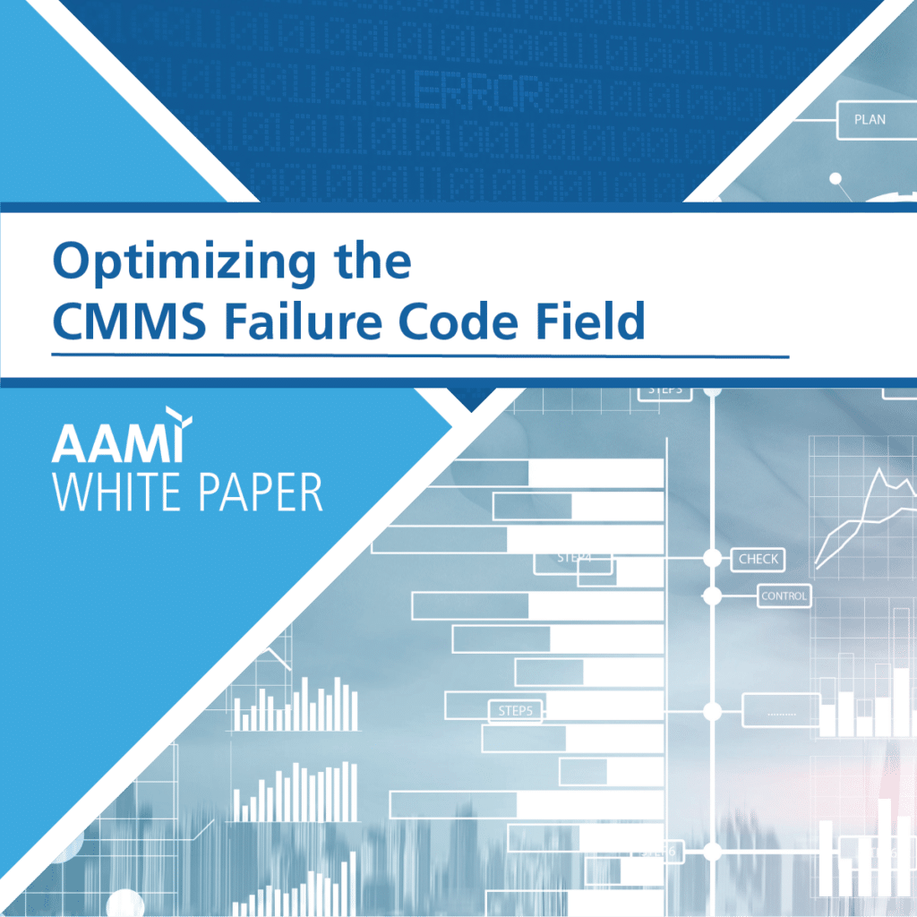 AAMI Update: CMMS Suppliers Unite to Standardize Medical Device Failure ...