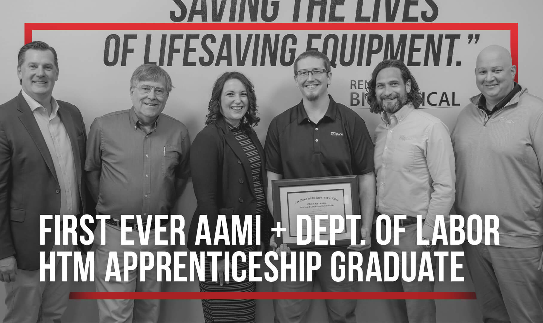 First Ever AAMI + Dept. of Labor HTM Apprenticeship Graduate - TechNation