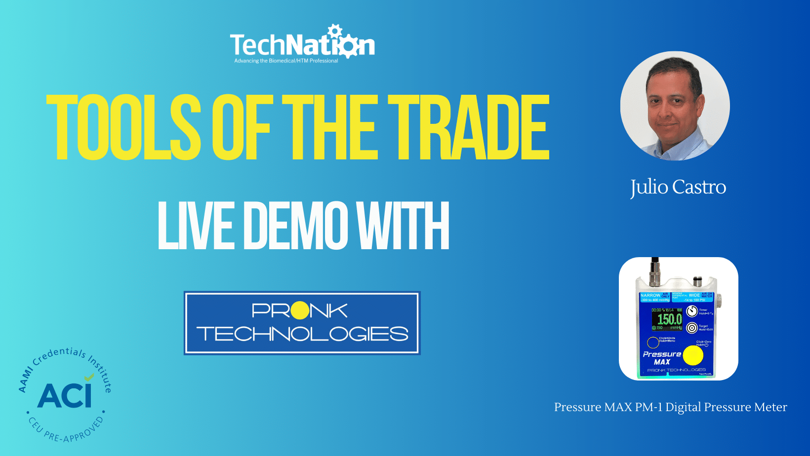 Live Demo Explores New Digital Pressure Meter - TechNation
